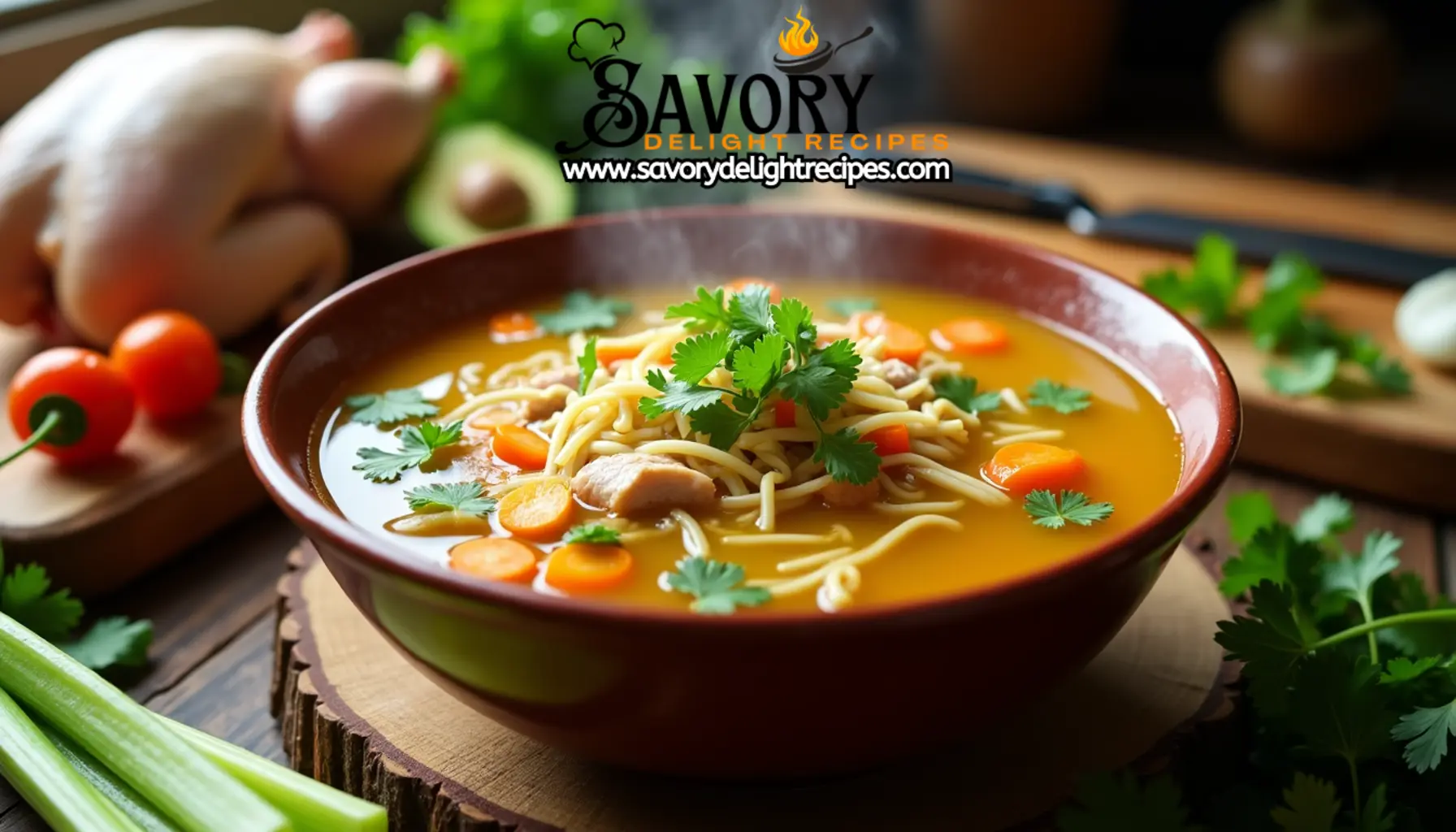 Easy Sopa de Pollo (Mexican Chicken Soup Recipe) 2025