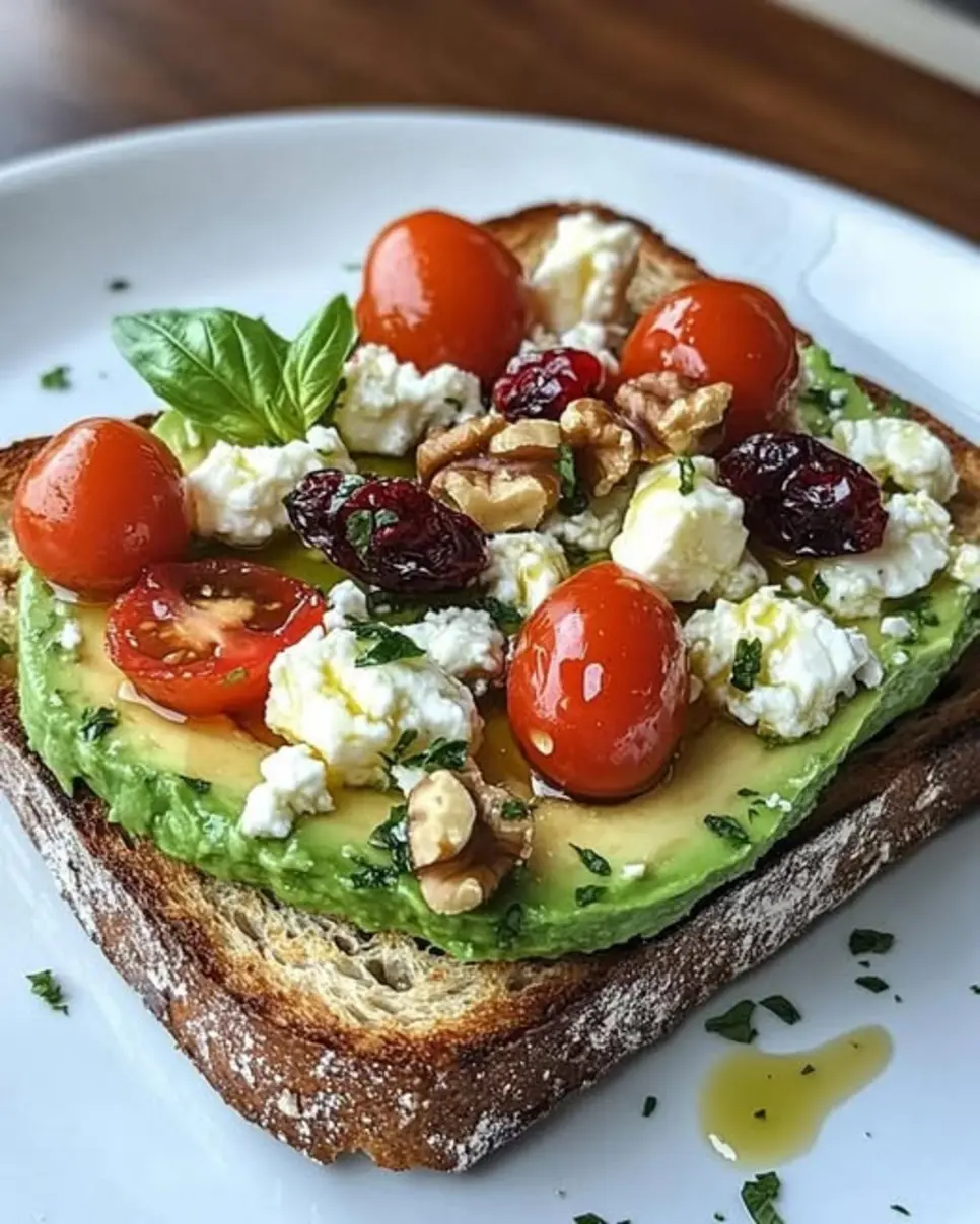 Avocado Feta Toast Delight: 3 Simple Recipe Steps