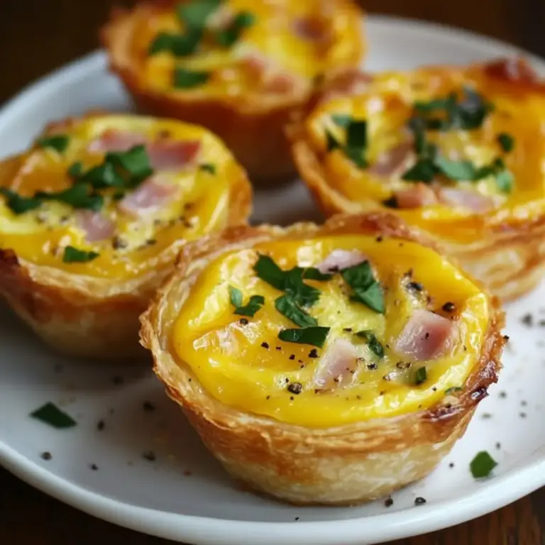 Mini Ham And Cheese Quiche Delights: 5 Healthy Bites