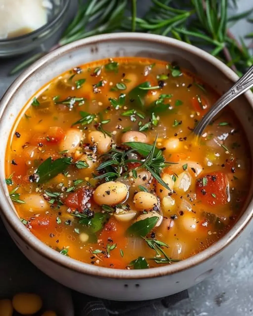 Rustic Tuscan Bean Soup with Herbs: 7 Simple Secrets😋‣ 2025